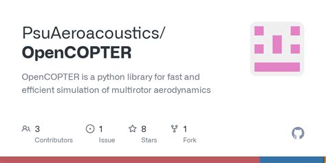 Github Psuaeroacousticsopencopter Opencopter Is A Python Library For Fast And Efficient