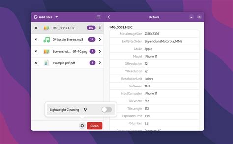 A Wild Metadata Cleaner For Linux Appeared Omg Ubuntu