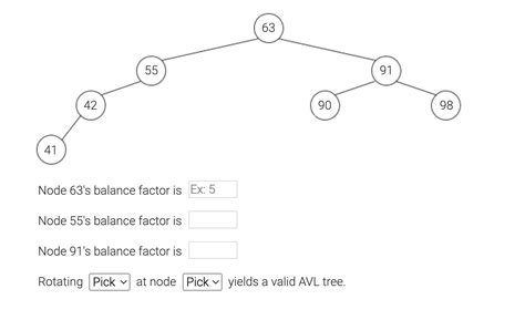 Solved Is Each An AVL Tree 1 Select 3 Select 40 30 50 40 Chegg Com