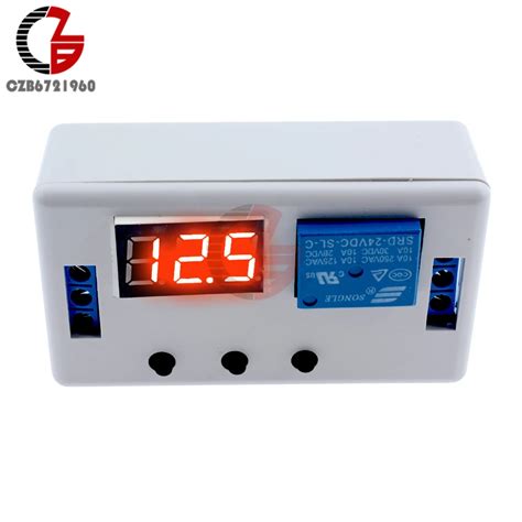 Dc 24v Time Delay Relay Module Led Digital Automation Timer Control