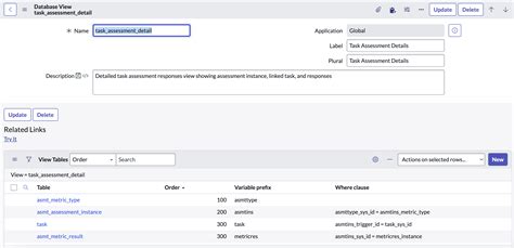 How To Create Database View Servicenow Community