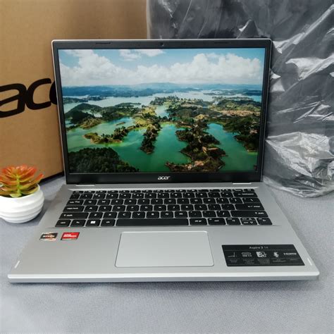 Jual LAPTOP BARU ACER ASPIRE A314 42P AMD RYZEN 7 5700U RAM 16GB SSD 512GB LAYAR 14 INCH IPS
