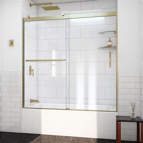 Dreamline Sapphire V 56 In To 60 In W X 62 In H Semi Frameless Sliding