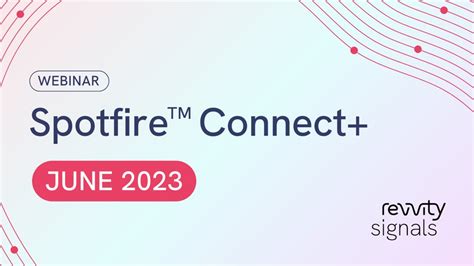 Spotfire® Connect Revvity Signals Software
