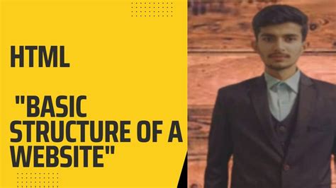 Html Basic Structure Of Website Youtube