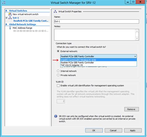 Hyper V Virtual Switch Manager
