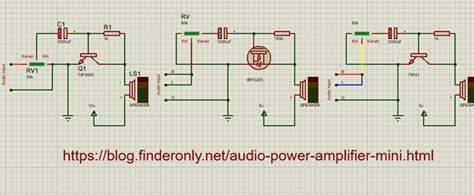 4 Skema Sirkuit Power Amplifier Sederhana Dvs Blog