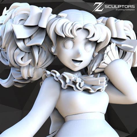 Candy Candy Fanart Stl File 3d Model