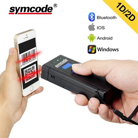 Symcode 1d 2d Bluetooth Barcode Scanner 1d 2d Usb Bluetooth 2 4ghz Wireless Barcode Reader