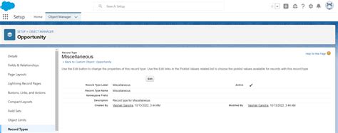 How To Create Record Type In Salesforce Salesforce Faqs