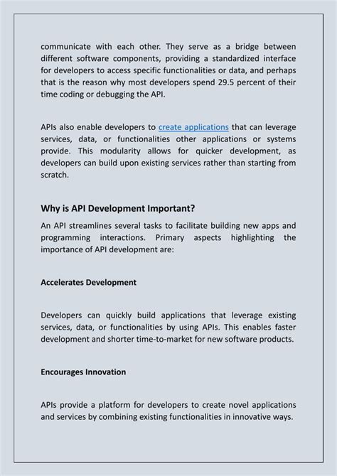 Api Development Complete Guide To Developing Robust Apis Pdf