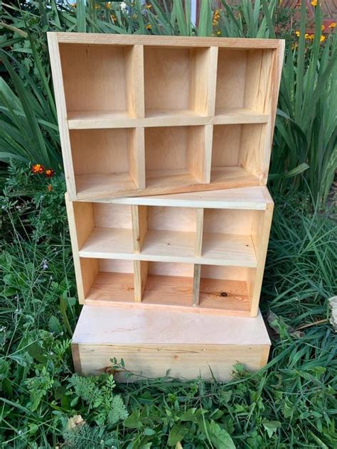 Дървени рафтове сандъци за бурканчета с подправки и други Handmasters Bg