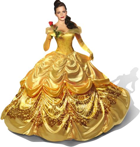 Emma Watson As Belle With Rose Png By Nickelbackloverxoxox On Deviantart