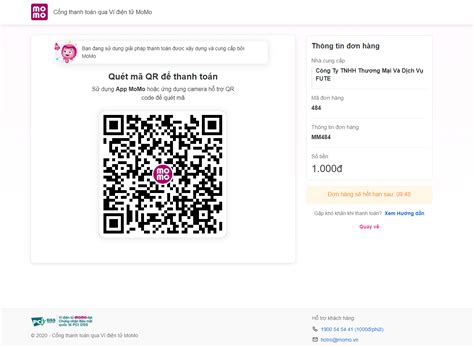 Tích Hợp Thanh Toán Qr Code Momo Lasa Vn