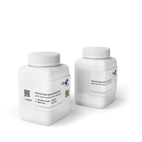 Clinical Labels With Variable Data Ccl Clinical Find Solutions