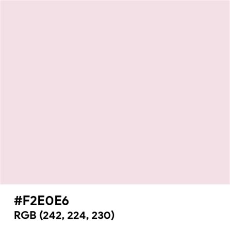 Powder Pink Color