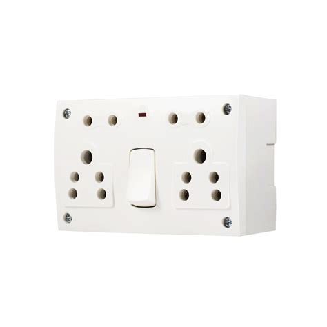 6a Switch Socket Combined 5 In One Duravolt