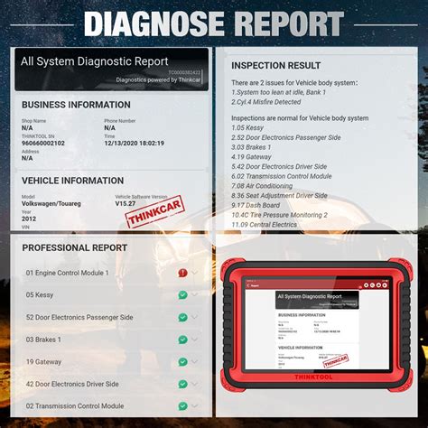ThinkCar ThinkTool Pros Diagnostic Tools Online Programming All System Code Reader
