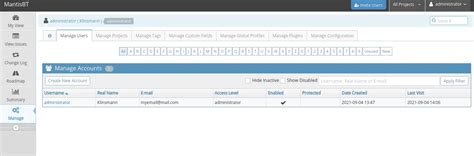 Install Mantis Bug Tracker On Rocky Linux 8 Centos 8 Computingforgeeks