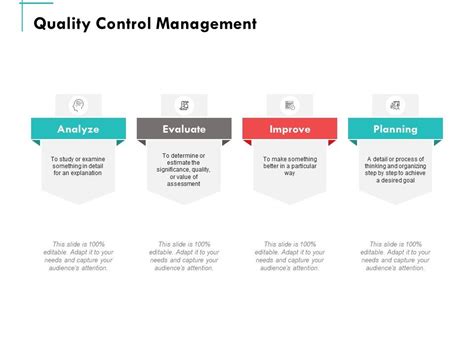 Quality Control Management Ppt Powerpoint Presentation Summary Example Introduction PowerPoint