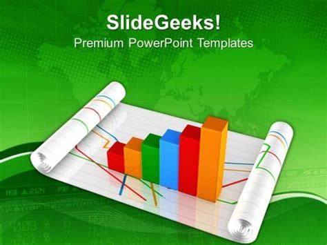 image of business bar graph powerpoint templates ppt backgrounds for