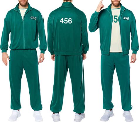 Unisex Dorośli Squid Game 456 Zielony L 14595348864 Allegro Pl