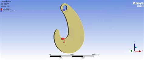 Rotational Cylindrical Support R Ansys