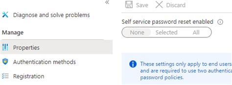 Sspr Not Enabled But Still See Fimpasswordservicesupport
