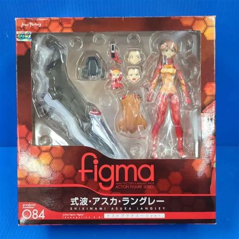 Figma Evangelion Shikinami Asuka Langley Test Plug Suit Ver From Japan Picclick Uk