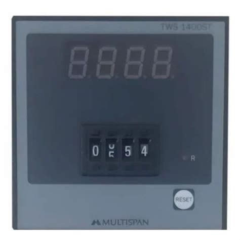 Multispan Digital Presetable Counter Count Capacity 0 To 9999 Model Name Number Tws 1400f At