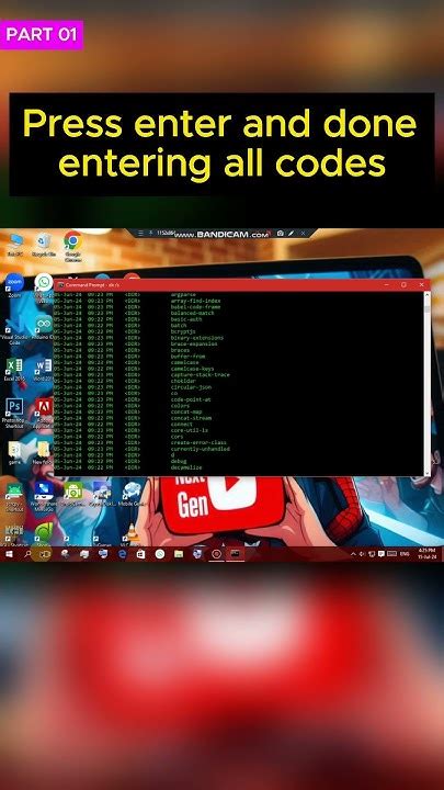 Cmd Hacking Screen Prank Shorts Youtube