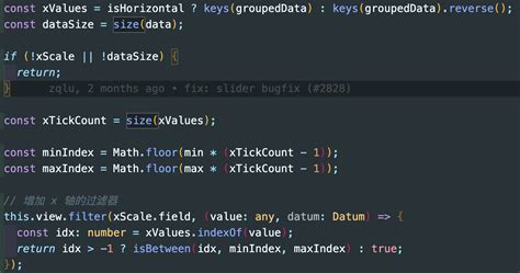 Slider Filter Data Bug · Issue 3003 · Antvisg2 · Github