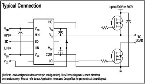 5 Typical Connection For Ir2110 Mosfet Driver Download Scientific Diagram