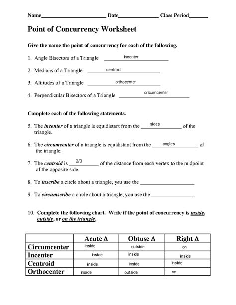 kami export miracle b triangle points of concurrency name