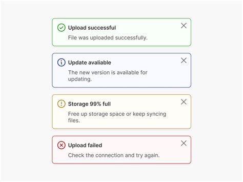 Flash Messages By Nadya On Dribbble