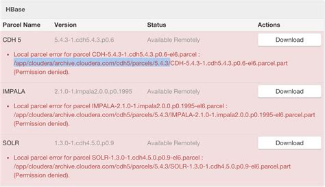 Solved Parcel Does Not Exist Cloudera Community 32798