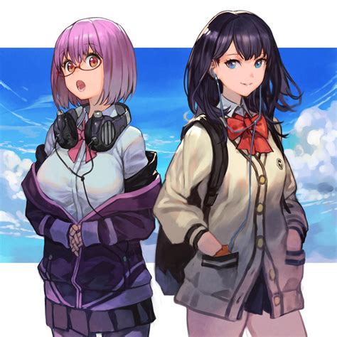 Akane X Rikka Ssss Gridman R Awwnime