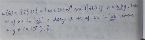 theory of computation context free grammar