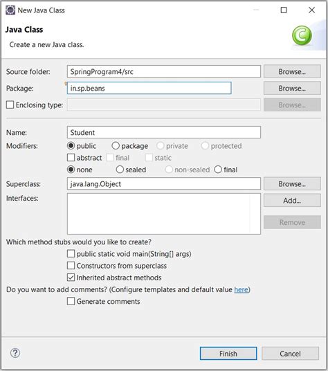Spring Program Using Annotations Based Configuration