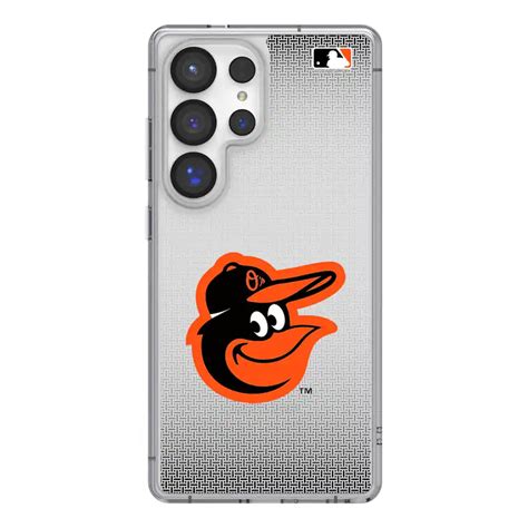 Keyscaper Mlb Baltimore Orioles Linen Logo Galaxy Clear Case S25 Ultra