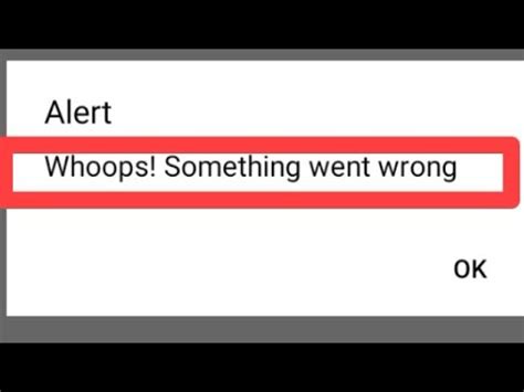 How To Fix Whoops Something Went Wrong Problem Solve In Facebook