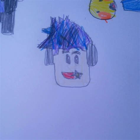 Roblox Head Drawing Roblox Head Outline Roblox Face Coloring Page