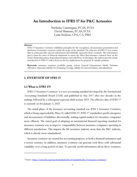 6i Ifrs Study Note Handbook 1 Nicholas Caramagno Fcas Fcia David