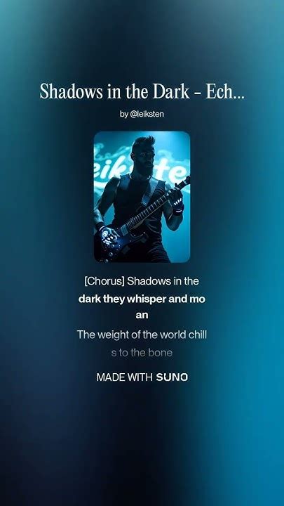 Shadows In The Dark Performance By Leiksten Written By David Aleksander