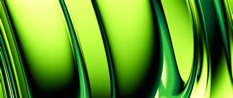 Green Abstract Wallpaper 4k Glowing Abstract Background