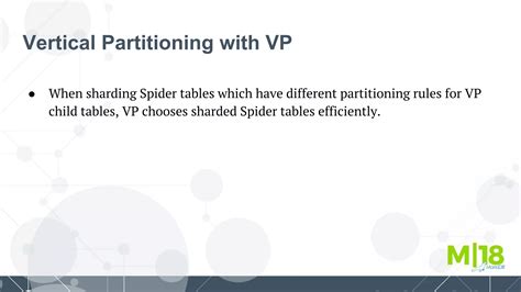 M18 How Mariadb Server Scales With Spider Ppt
