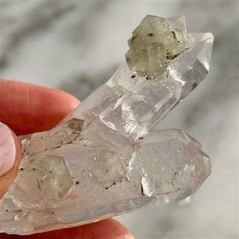 Apatite On Quartz From Panasqueira Portugal Minera Emporium Mineral Shop