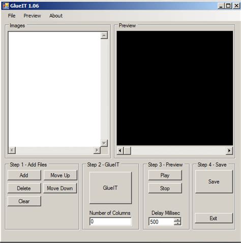 Glueit Sprite Sheet Maker