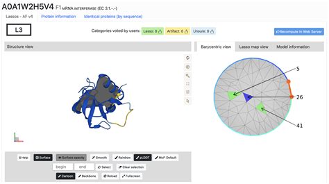 Alphalasso Lassos In Alphafold Generated Structures