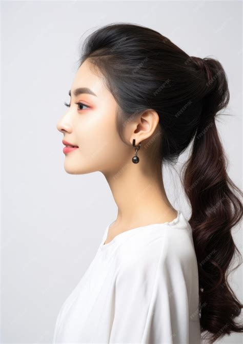 Premium Photo Young And Beautiful Asian Japanese Korean Chinese Model